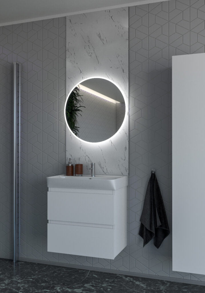 LED-peegel Starlight IP44